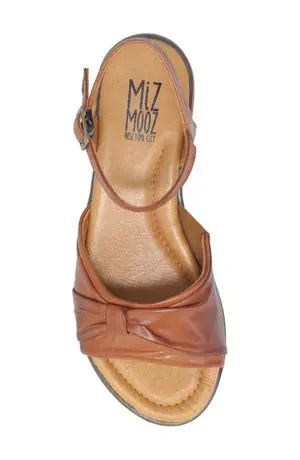 Miz Mooz Dorra Ankle Strap Sandal - Brandy