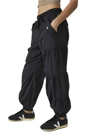 Free People Set Me Free Pants - Black