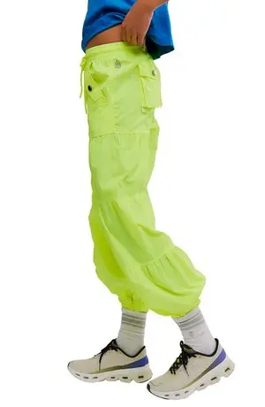 Free People Set Me Free Pants - Highlighter