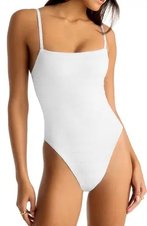 Vitamin A® Jenna One-piece Swimsuit - White