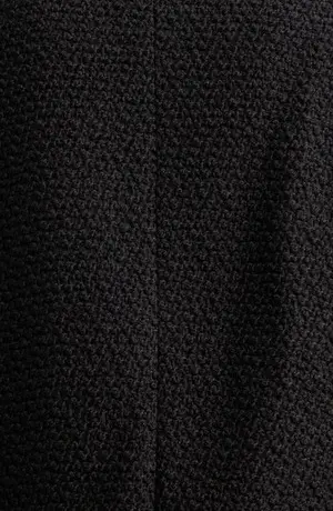 Dolce & Gabbana Bejeweled Button Crop Bouclé Tweed Jacket - Nero