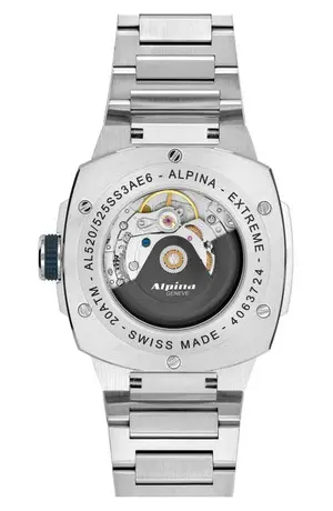 ALPINA Extreme Automatic Bracelet Watch - Silver-tone