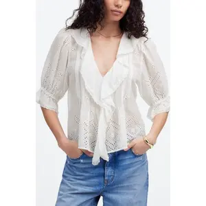 Madewell 3/4 Sleeve Blouses