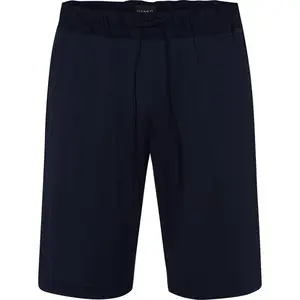Hanro Night & Day Knit Cotton Shorts - Black Iris