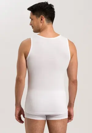 Hanro Natural Function Tencel™ And Cotton Tank Top - White