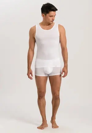 Hanro Natural Function Tencel™ And Cotton Tank Top - White
