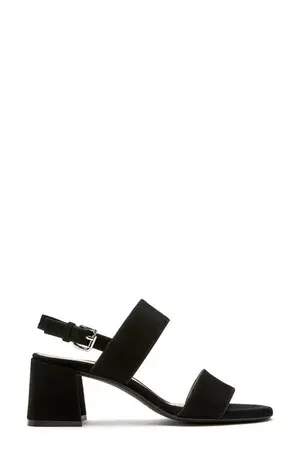 La Canadienne Flemming Sandal - Black Suede
