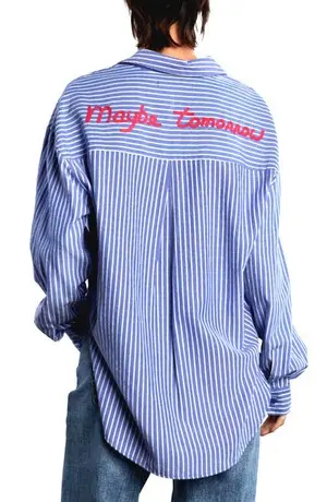 BILLY T Maybe Tomorrow' Striped Shirt