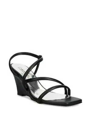 Karl Lagerfeld Leather Strappy Sandals