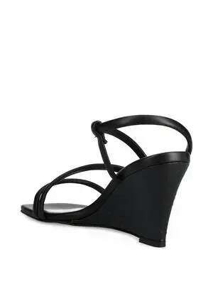 Karl Lagerfeld Leather Strappy Sandals