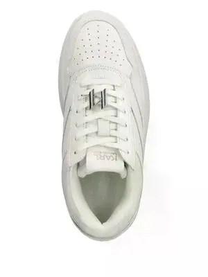 Karl Lagerfeld Leather Sneakers - White