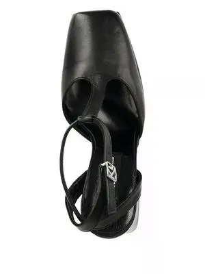 Karl Lagerfeld 120mm Leather Pumps