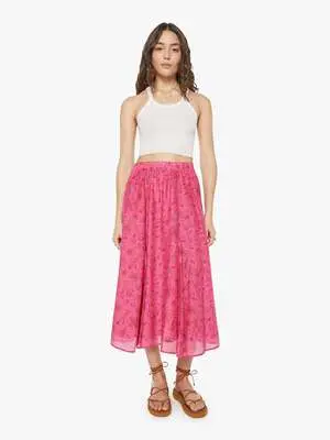 Xirena Roxane Floral Print Midi Skirt