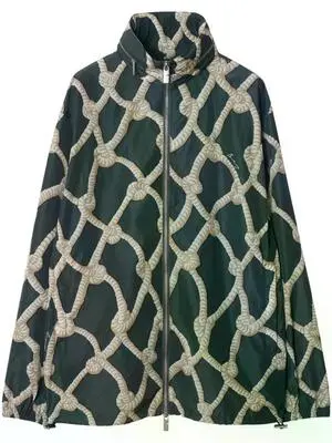 Burberry Knot-print Bomber Jacket