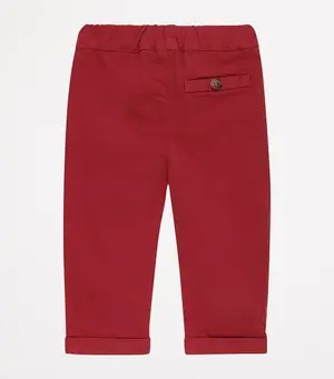 Trotters Stretch-cotton Jacob Trousers
