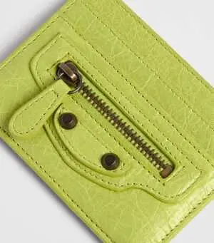 Balenciaga Le City Card Holder - Yellow