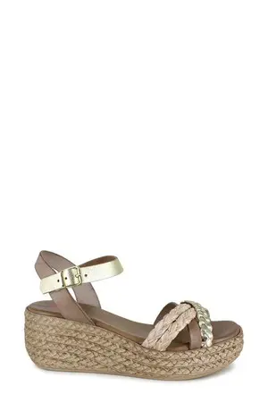 NATIONAL COMFORT Platform Wedge Sandal