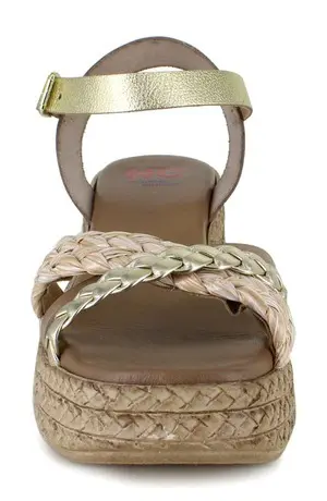 NATIONAL COMFORT Platform Wedge Sandal