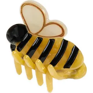 SOLAR ECLIPSE Mini Bee Claw Clip - Yellow