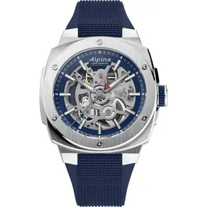 ALPINA Alpiner Extreme Skeleton Automatic Strap Watch - Silver-tone