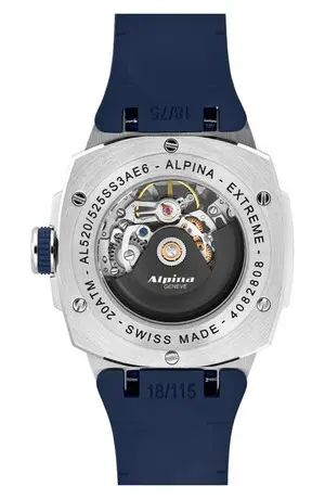 ALPINA Alpiner Extreme Skeleton Automatic Strap Watch