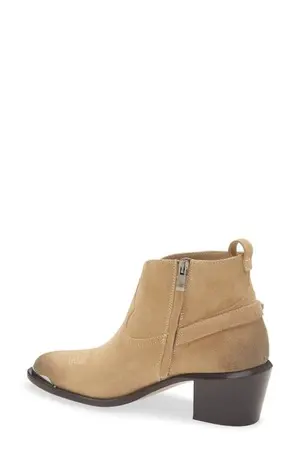 GOLDEN GOOSE Patty Waxed Suede Western Bootie