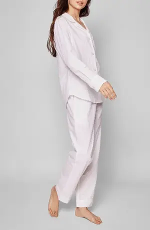 PETITE PLUME Swiss Dot Cotton Pajamas