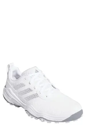 Adidas Codechaos 25 Waterproof Spikeless Golf Shoe - White/ Silver/ Grey