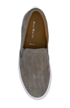 Ron White Rex Woven Slip-on Sneaker - Shark