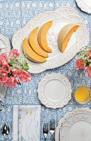 JULISKA Jardins Du Monde Ceramic Platter