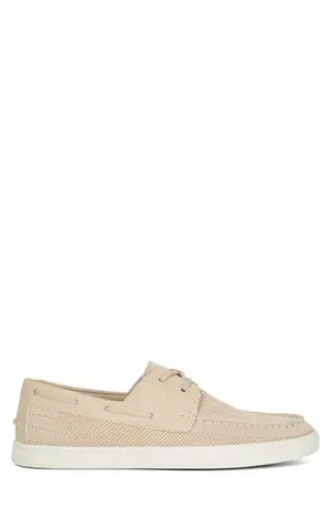 Dune London Blaizerss Boat Shoe - Cream