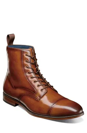 Stacy Adams Cap Toe Boots For Men