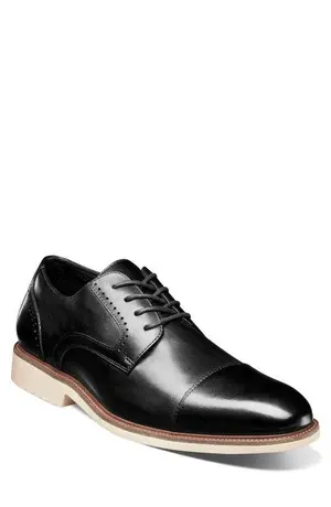 Stacy Adams Stacked Heel Derbys