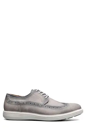 STACY ADAMS Trudell Wingtip Oxford - Light Gray