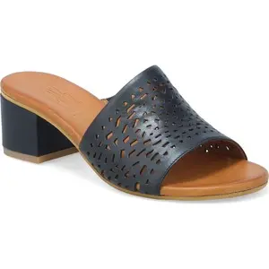 Miz Mooz Rylan Slide Sandal - Black Patent