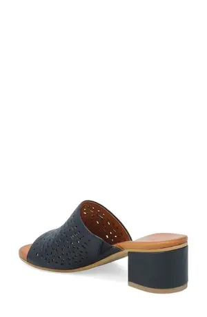 Miz Mooz Rylan Slide Sandal - Black Patent