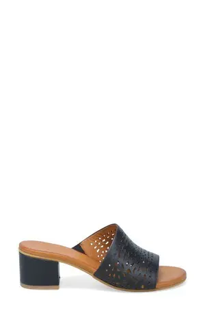 Miz Mooz Rylan Slide Sandal - Black Patent