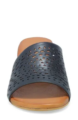 Miz Mooz Rylan Slide Sandal - Black Patent