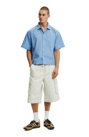 COTTON ON Super Baggy Cargo Short - Stone