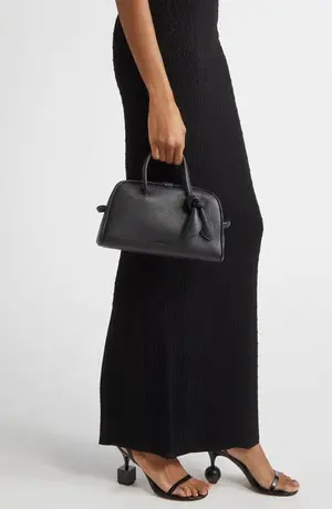 Jacquemus Le Petite Turismo Leather Bag - Black