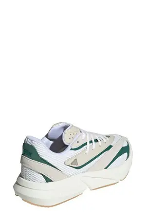 Adidas Lightstrike Sneaker - Off White/ Silver Met/ Green