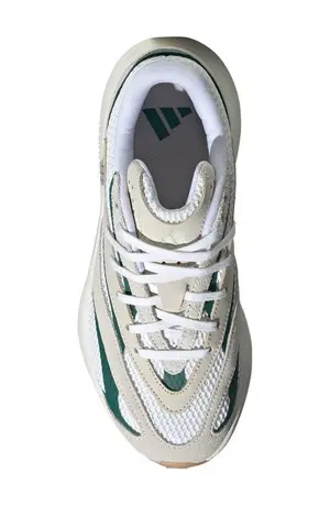 Adidas Lightstrike Sneaker - Off White/ Silver Met/ Green