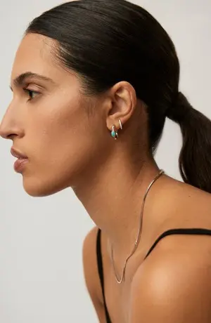 MISSOMA Small Magma Hoop Earrings