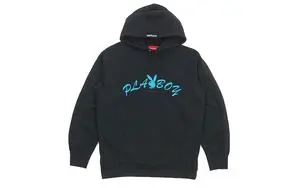 Supreme Playboy Hooded Sweatshirt - Black