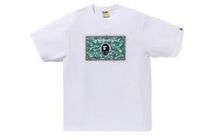 BAPE Card Tee Shirt White/green