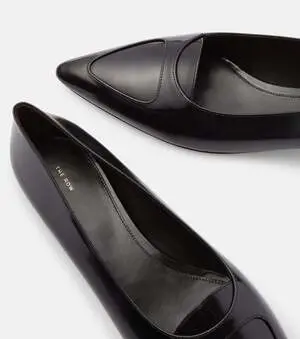THE ROW Viv Leather Ballet Flats