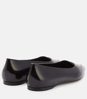 THE ROW Viv Leather Ballet Flats