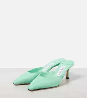 JIMMY CHOO Vivi 65 Suede Mules