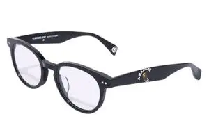 A BATHING APE Optical Flame 14 Eyeglasses - Black