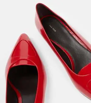 THE ROW Viv Leather Ballet Flats